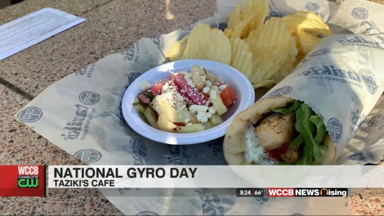 National Gyro Day With Taziki's - WCCB Charlotte's CW
