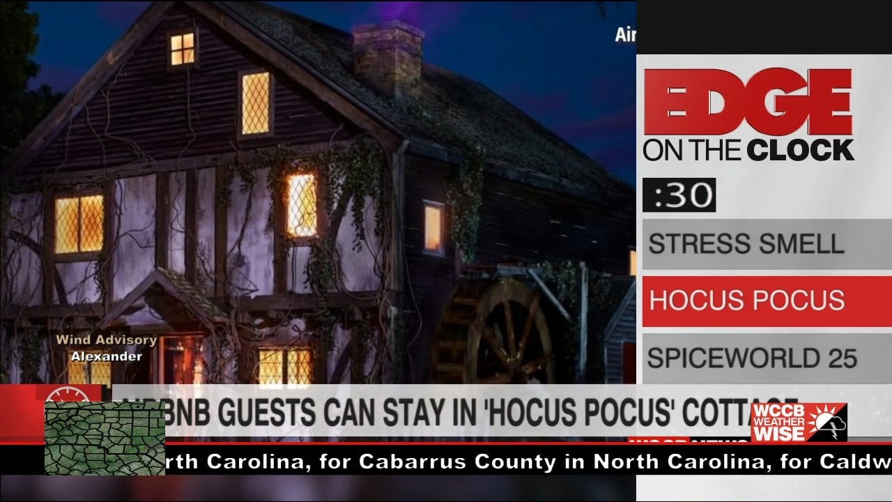 Edge On The Clock: You Can Stay In The Hocus Pocus House - WCCB Charlotte