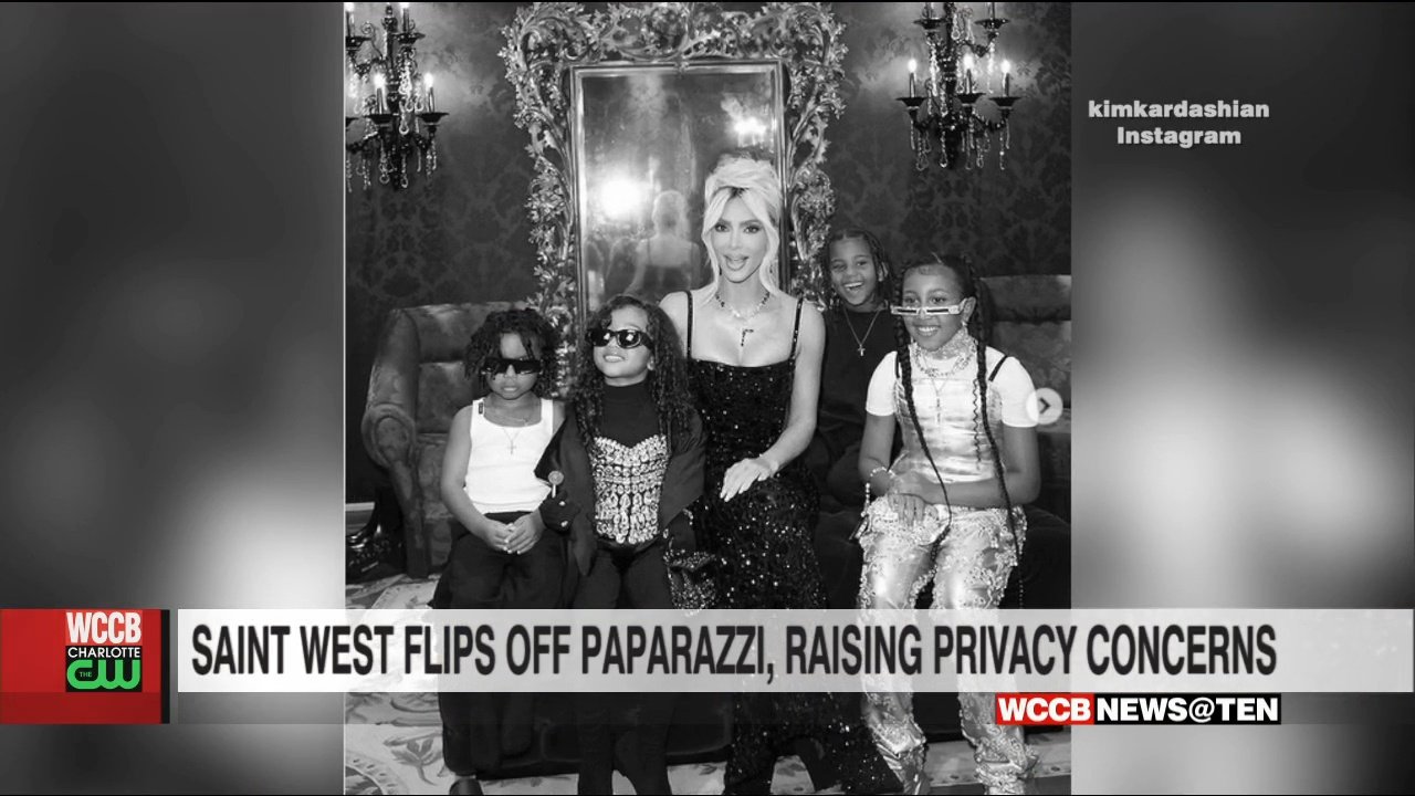 Kardashian Kid Flips Off Paparazzi: Are Kids Off Limits? - WCCB ...