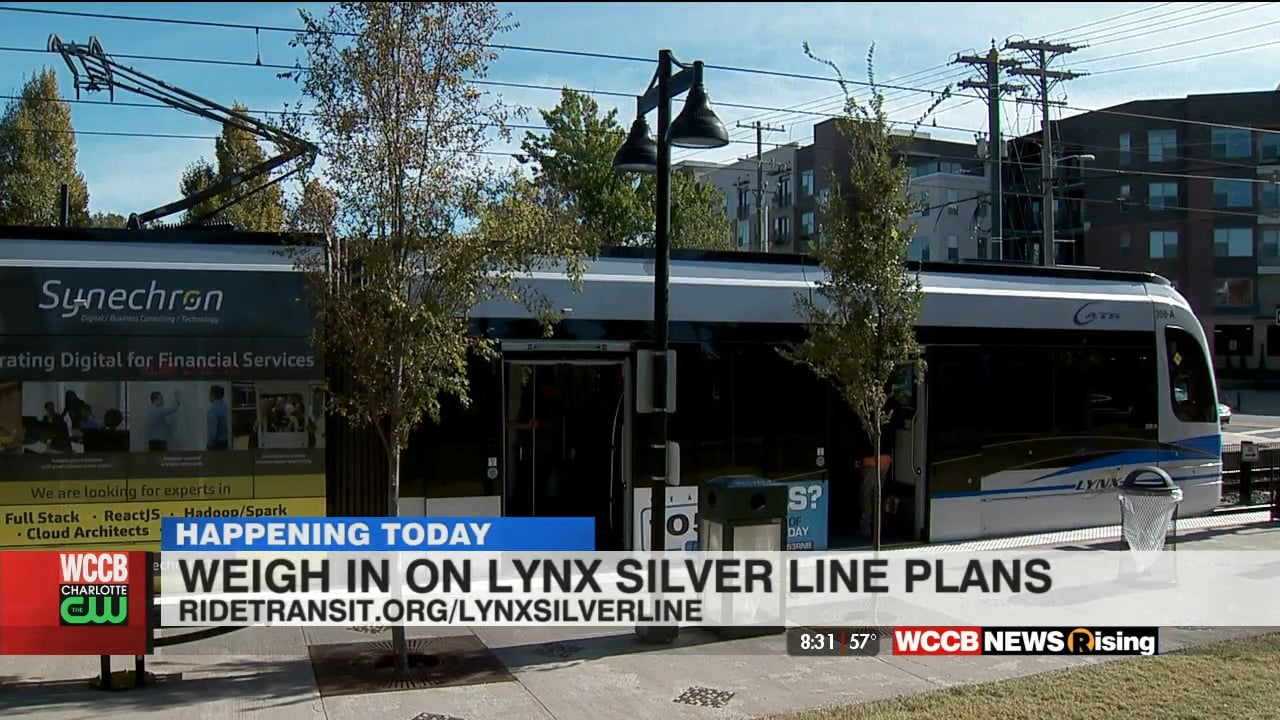 LYNX Silver Line Public Discussion Today - WCCB Charlotte
