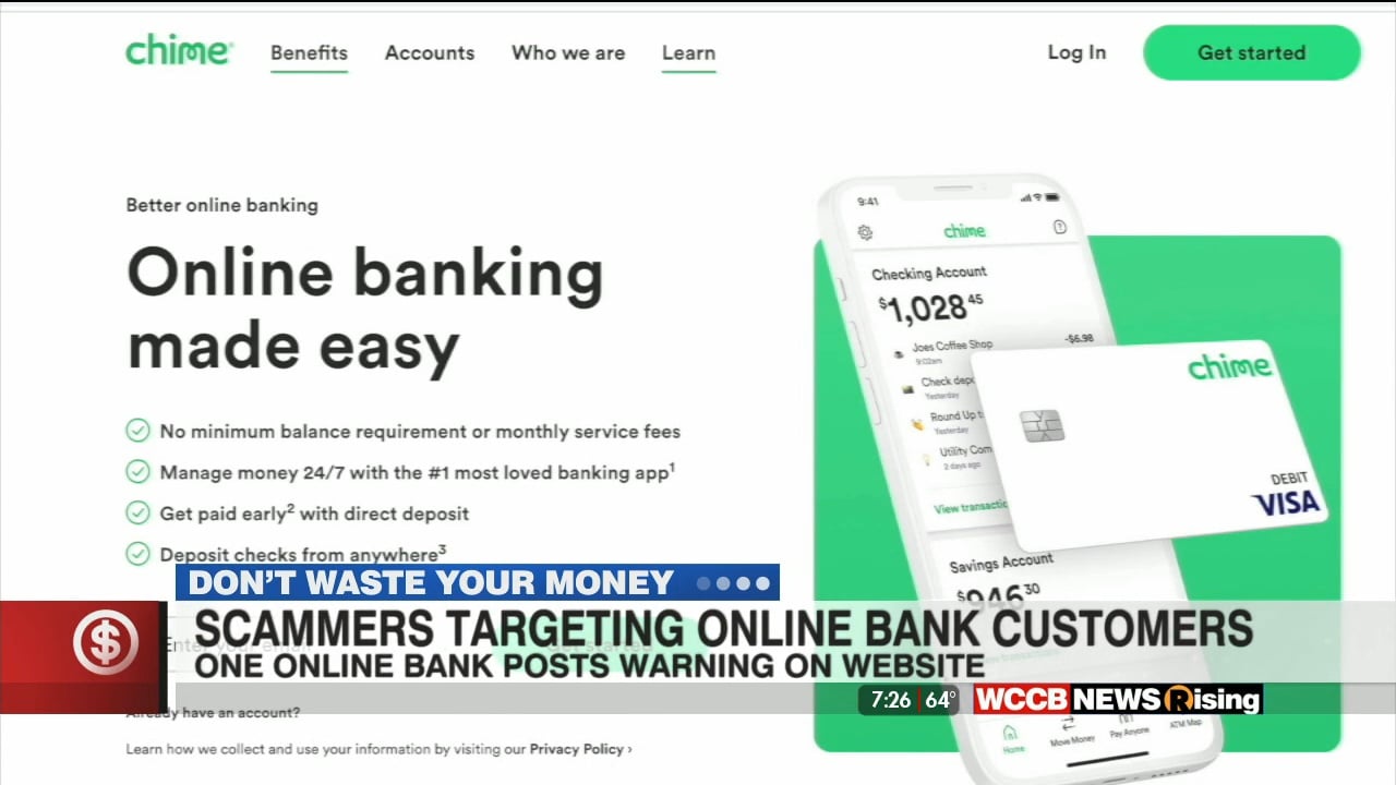 "Don't Waste Your Money": Online Banking Scam Warning - WCCB Charlotte
