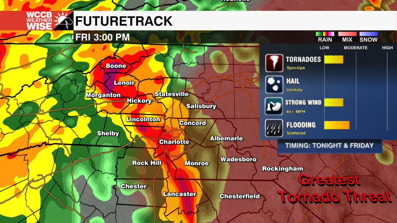Graf Longer Range 4km High Res Regional SOCIAL - WCCB Charlotte's CW