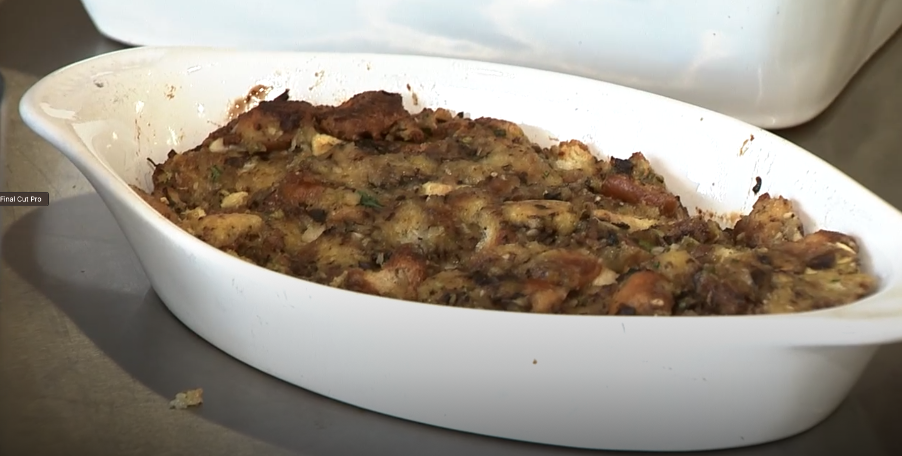 Thanksgiving Recipes With Chef Mara: Apple Mushroom Stuffing - WCCB Charlotte