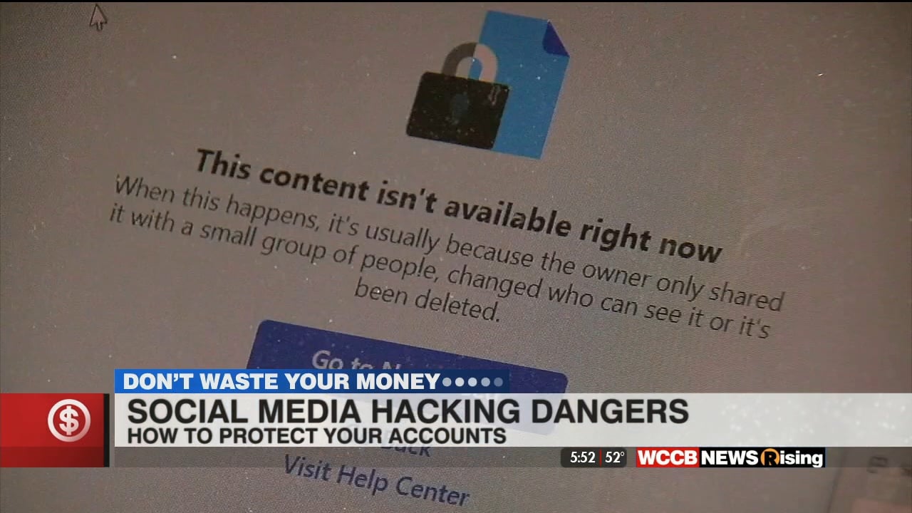 Don't Waste Your Money: Social Media Hacking - WCCB Charlotte