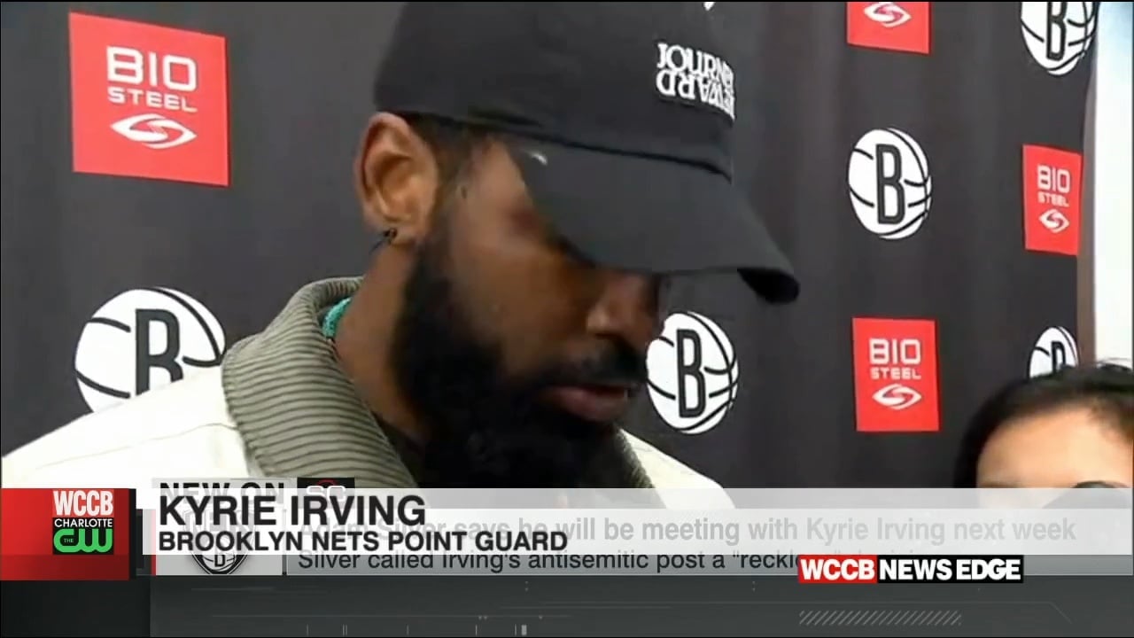 Nets Suspend Kyrie Irving For Failing To Apologize After Posting Anti-Semitic Link - WCCB ...