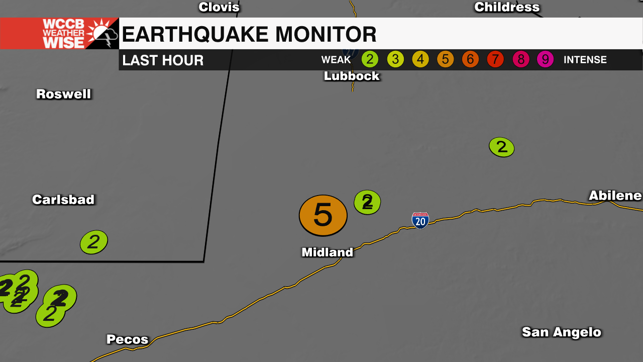 Notable Magnitude 5.3 Earthquake In Texas - WCCB Charlotte