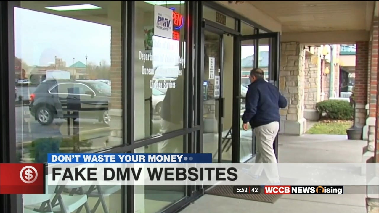 Don't Waste Your Money: DMV Sites - WCCB Charlotte's CW