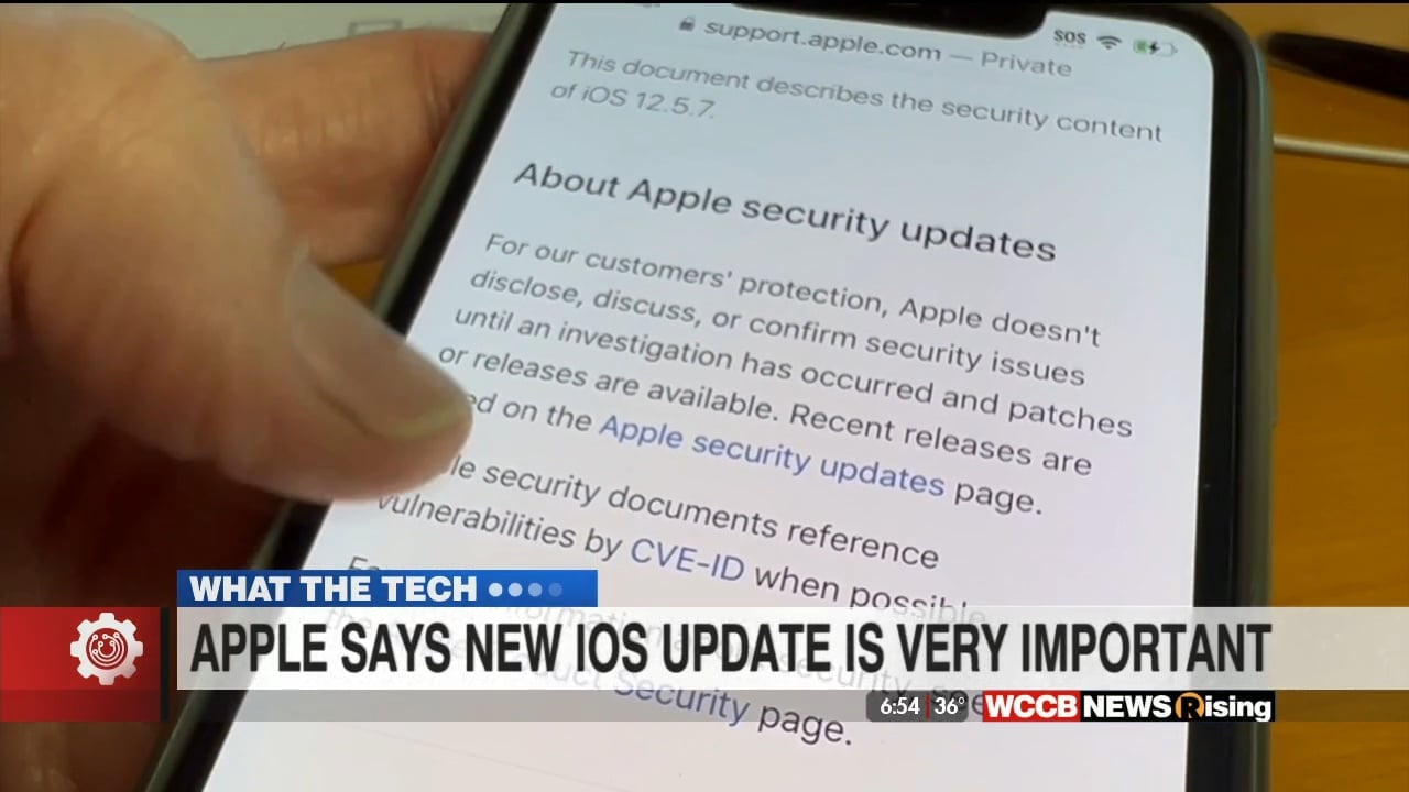 What the Tech?: Important IOS Updates - WCCB Charlotte's CW