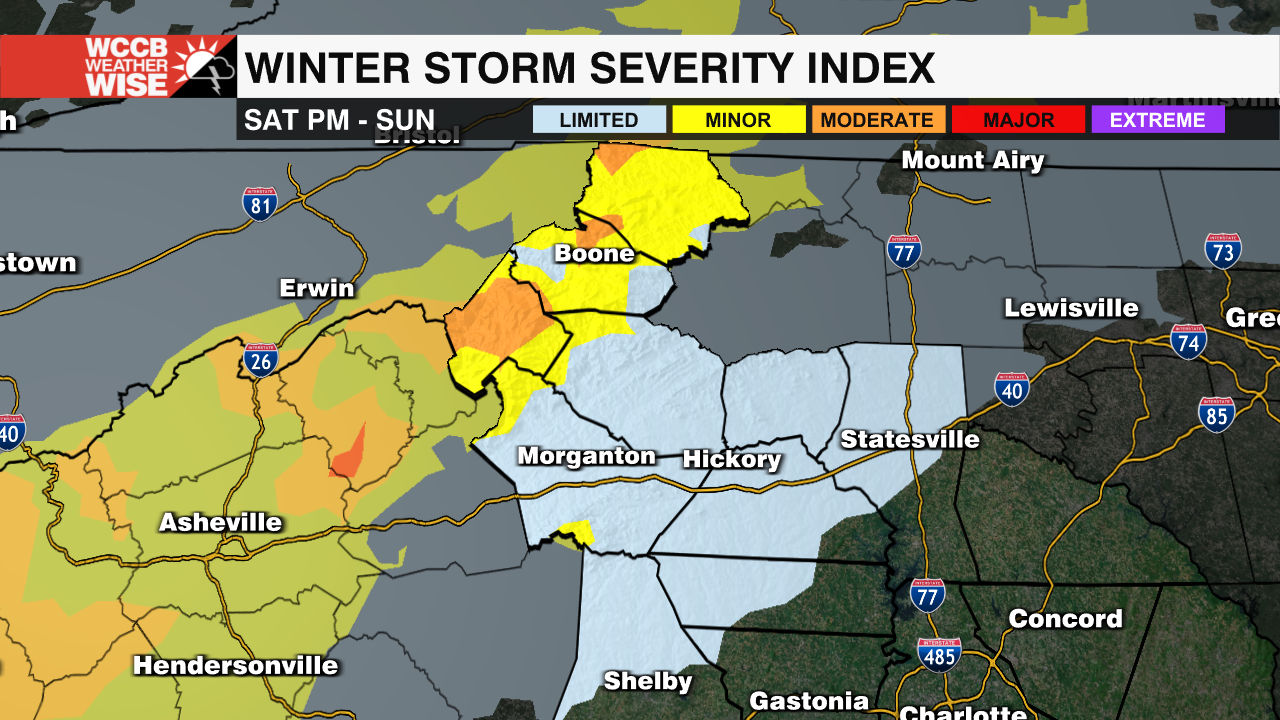 Winter Storm Severity Index v2 - WCCB Charlotte