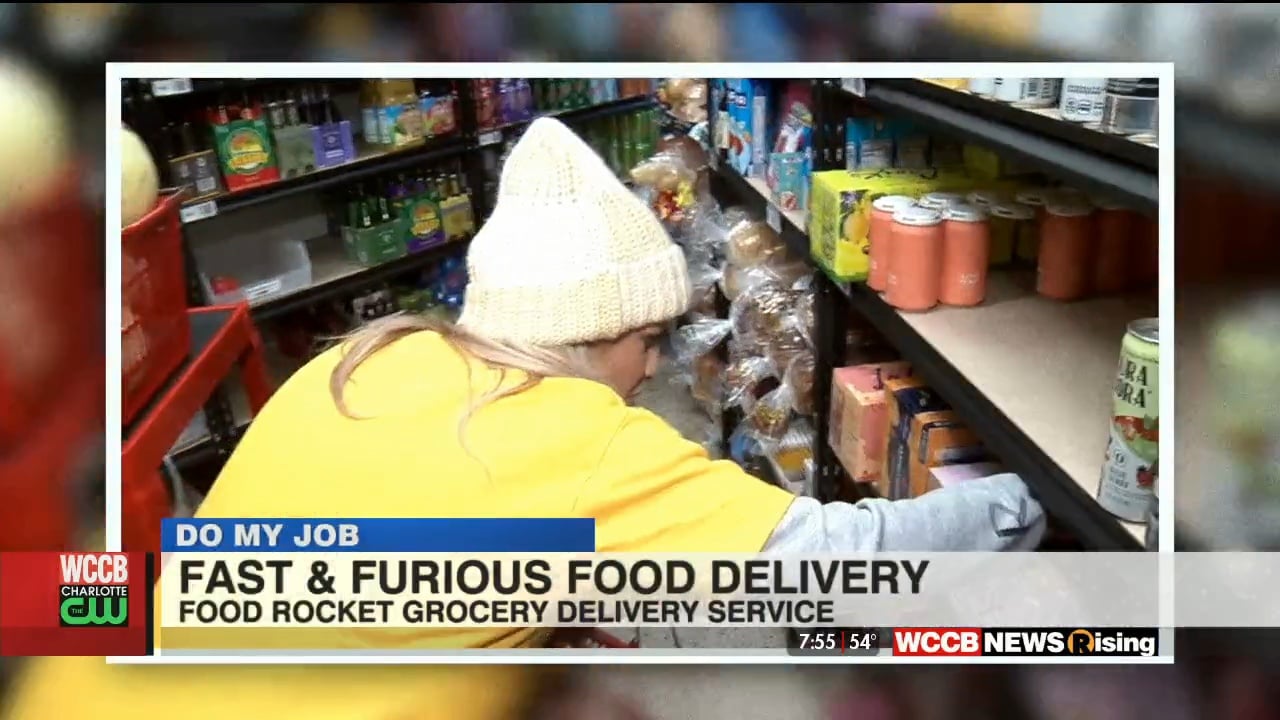 Do My Job: Food Rocket Grocery Delivery - WCCB Charlotte