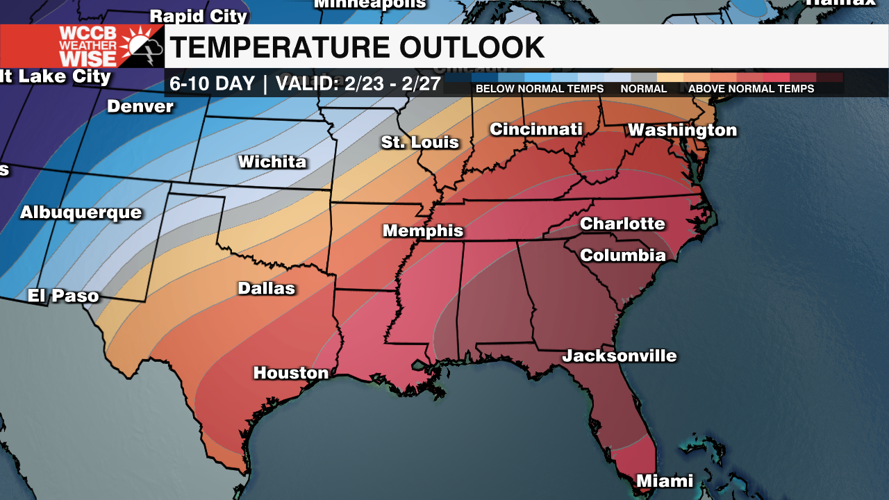 Record Warmth Likely Next Week - WCCB Charlotte