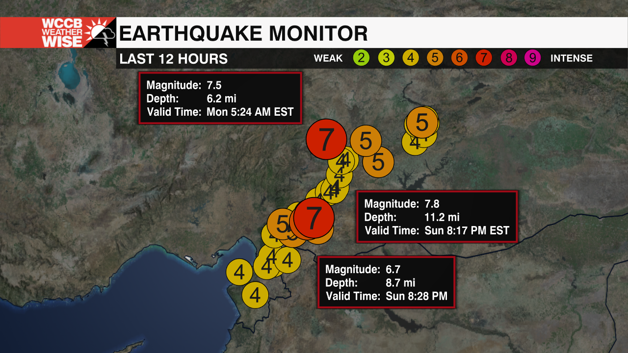 Thousands Killed After Powerful 7.8 Magnitude Earthquake in Turkey ...