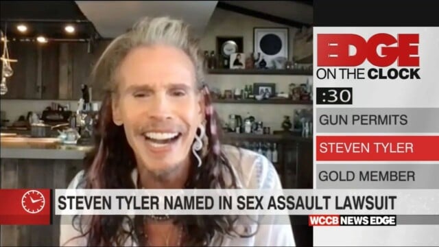 Edge On The Clock: Steven Tyler Named In Sexual Assault Lawsuit - WCCB ...