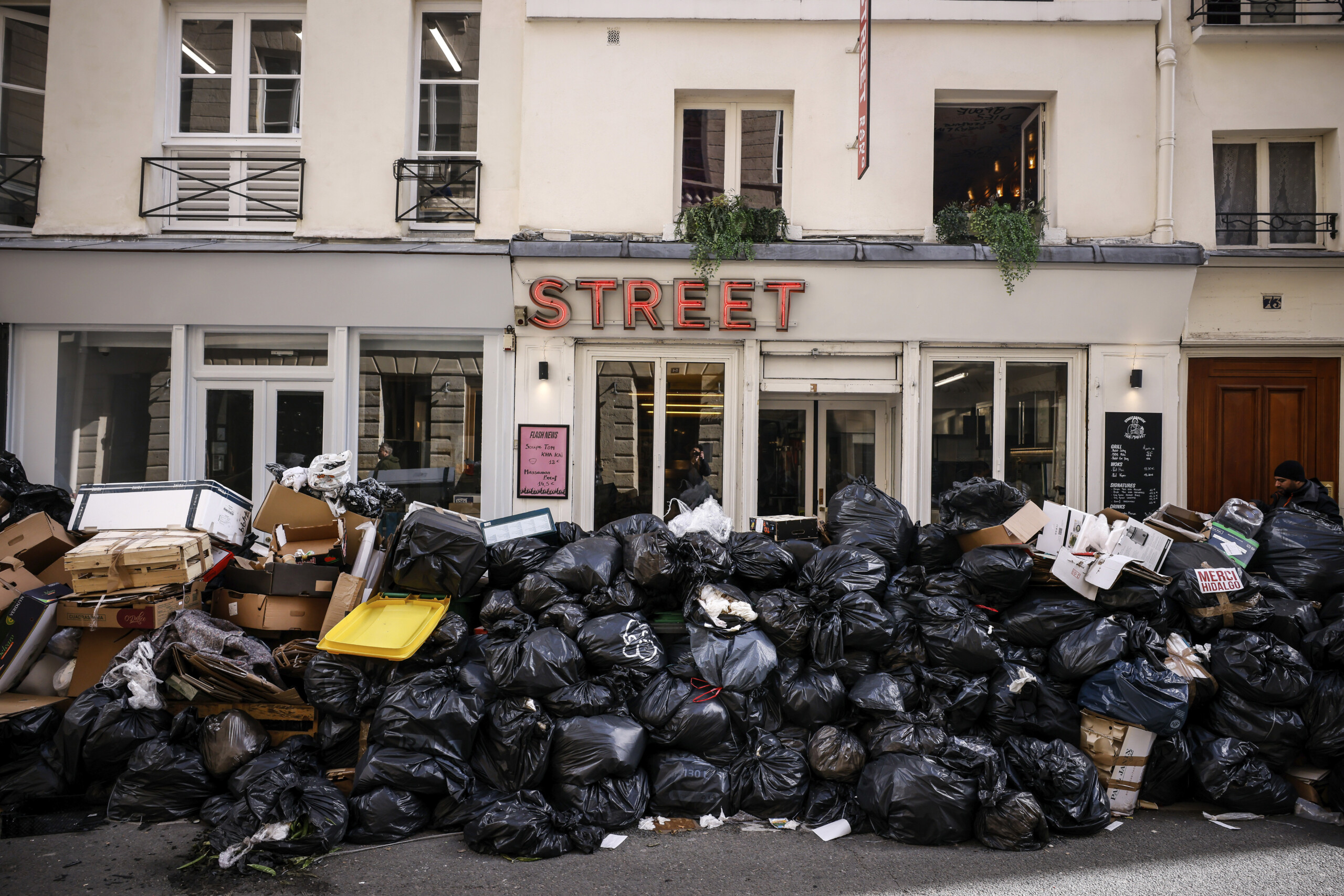 Garbage In Paris Streets Heaps Of It Become Protest Symbol WCCB Garbage In Paris Streets Heaps Of It Become Protest Symbol WCCB