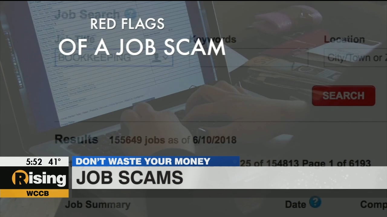 Don't Waste Your Money: Spring Job Scams - WCCB Charlotte