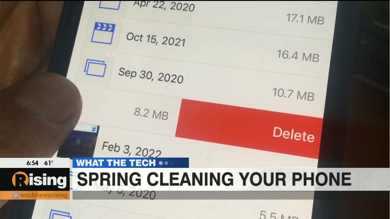 What The Tech?: Smartphone Spring Cleaning - WCCB Charlotte