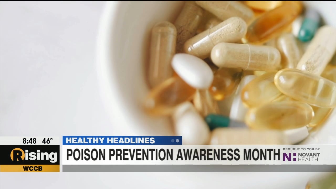 Healthy Headlines: March Is Poison Prevention Awareness Month - WCCB ...