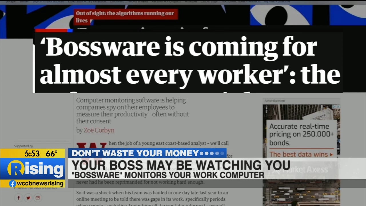 Don't Waste Your Money: Bossware Warning - WCCB Charlotte's CW