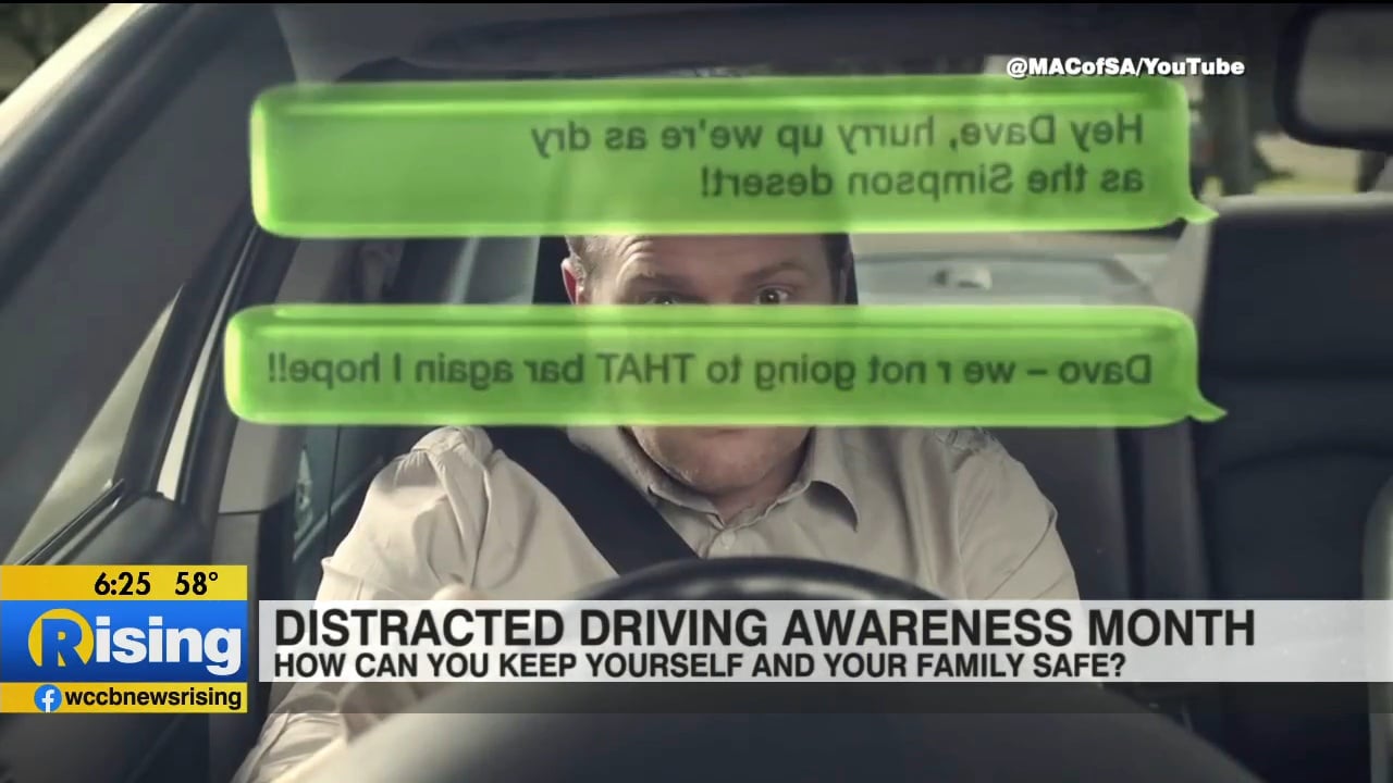 Distracted Driving Awareness Month - WCCB Charlotte
