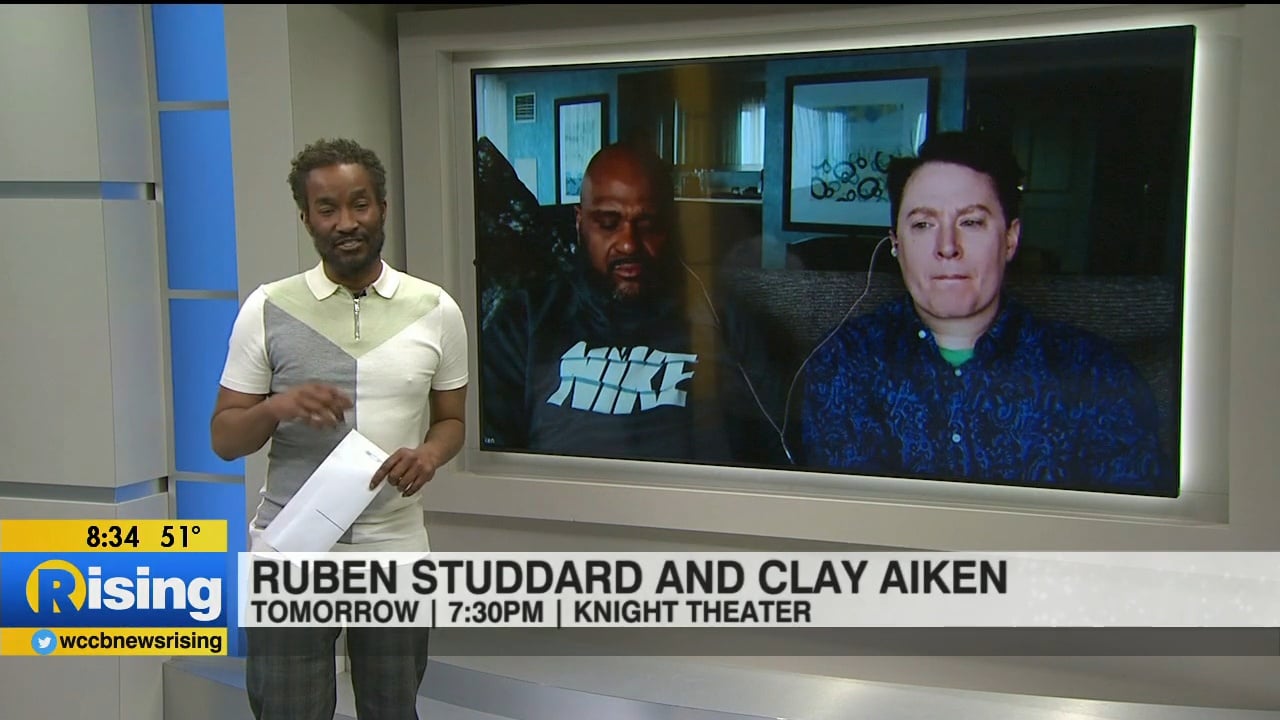 Singers Clay Aiken & Ruben Studdard Reunite For Queen City Concert Tour ...
