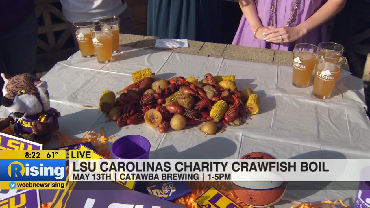 LSU Carolinas Charity Crawfish Boil Happening May 13th - WCCB Charlotte
