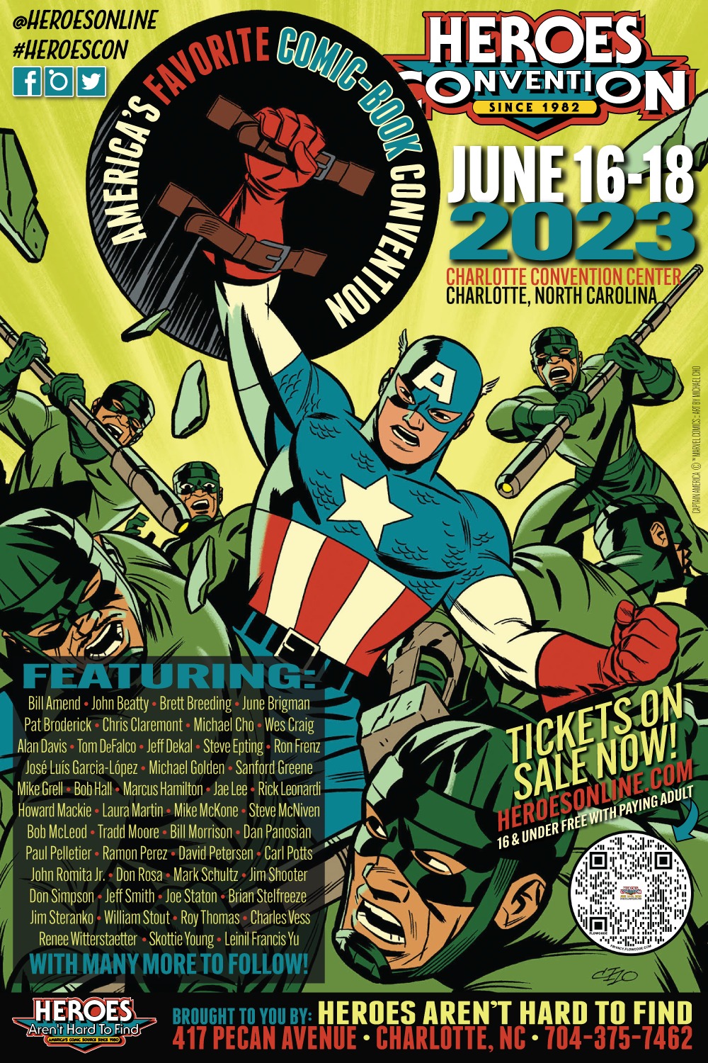 HeroesCon 2023 01 - WCCB Charlotte's CW