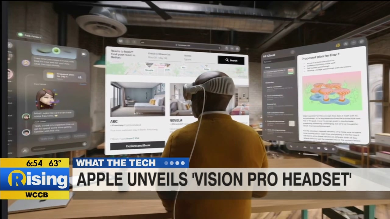 What The Tech?: Vision Pro Headset - WCCB Charlotte