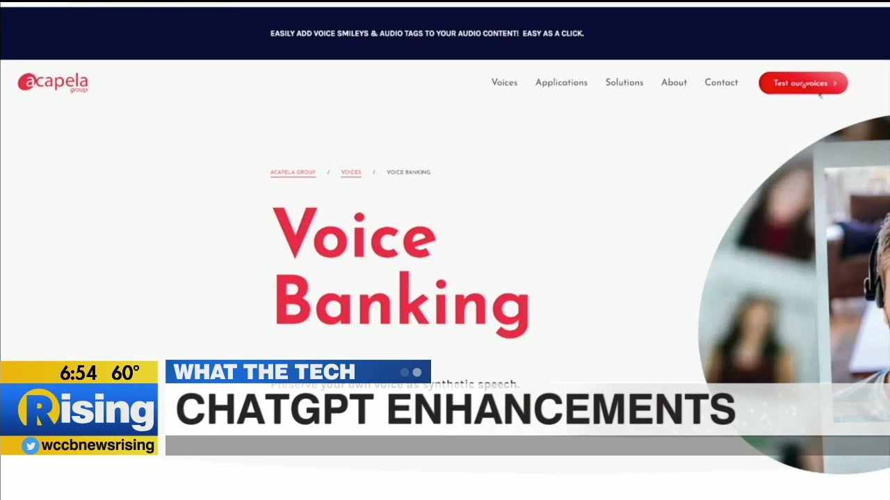 What The Tech?: My Own Voice And Chat GPT - WCCB Charlotte's CW