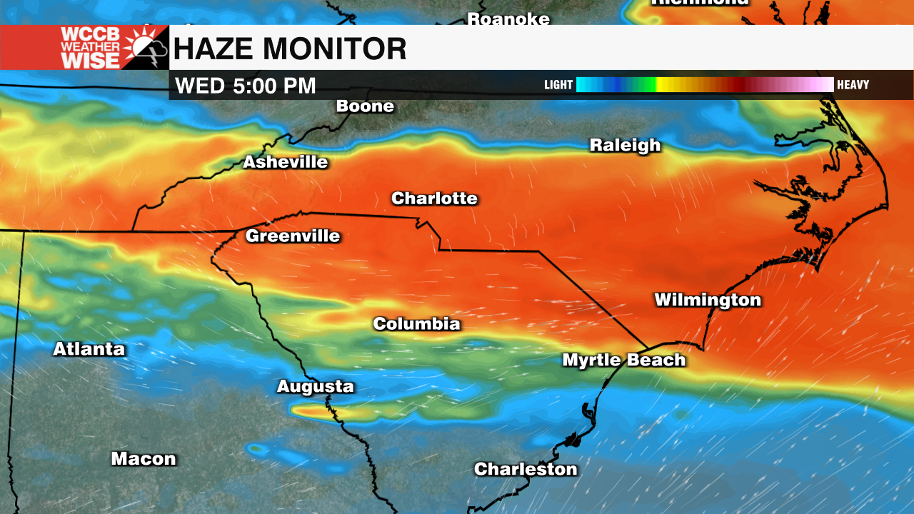 Code Red Air Quality Issued For The First Time In 7 Years Wccb