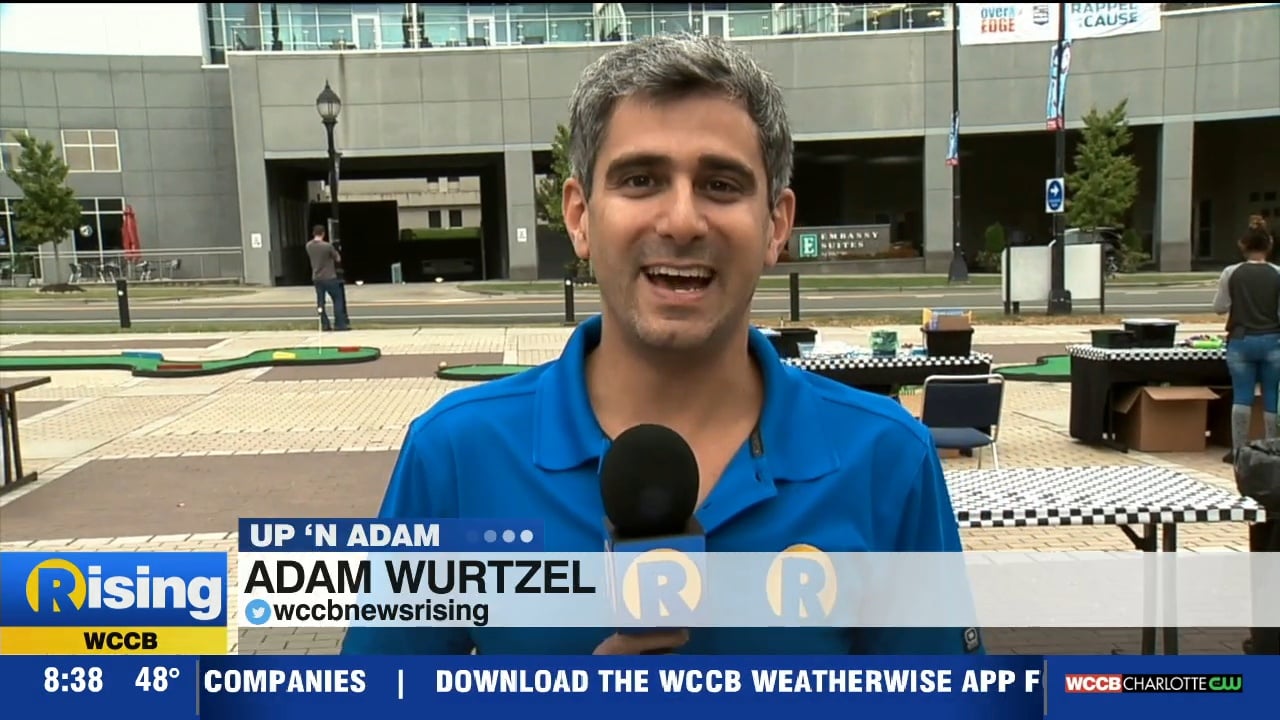 Up 'n Adam: Over the Edge Charity Event - WCCB Charlotte