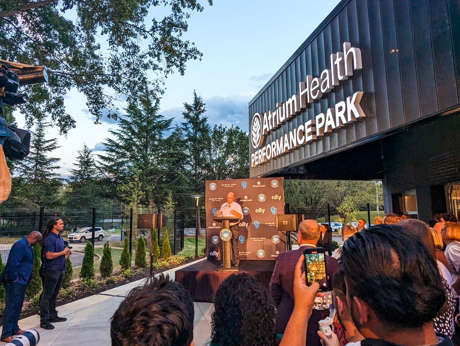 Charlotte FC Atrium Health Performance Park Unveiling - 10-10-2023 ...