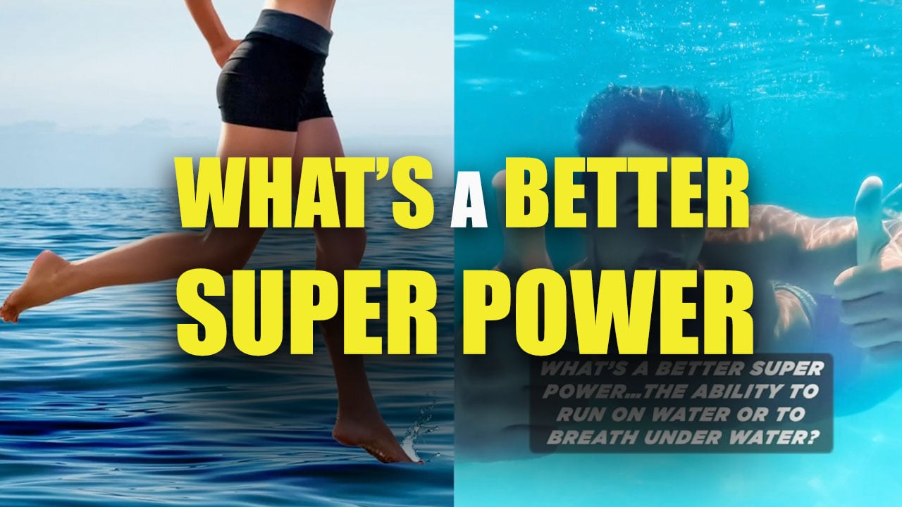 The Ability To Run On Water Or To Breath Under Water? - WCCB Charlotte's CW