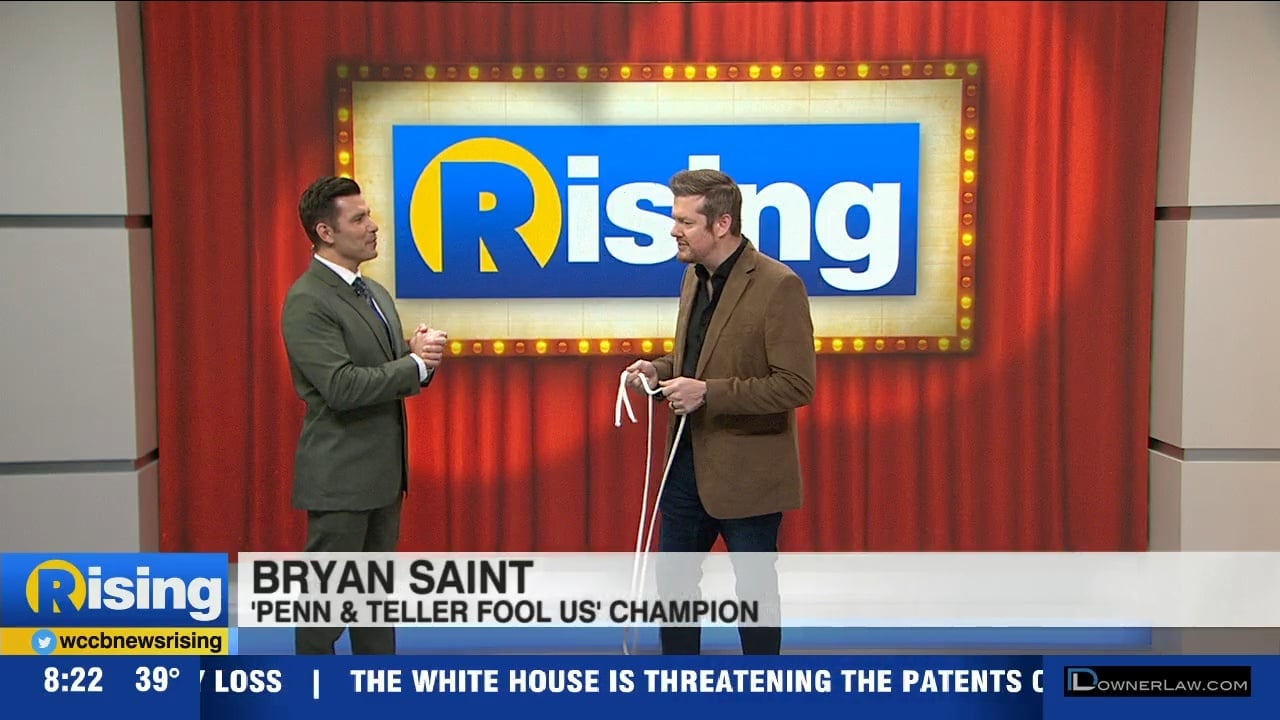 Magician Bryan Saint Returns to Rising Ahead of 'Penn & Teller: Fool Us ...