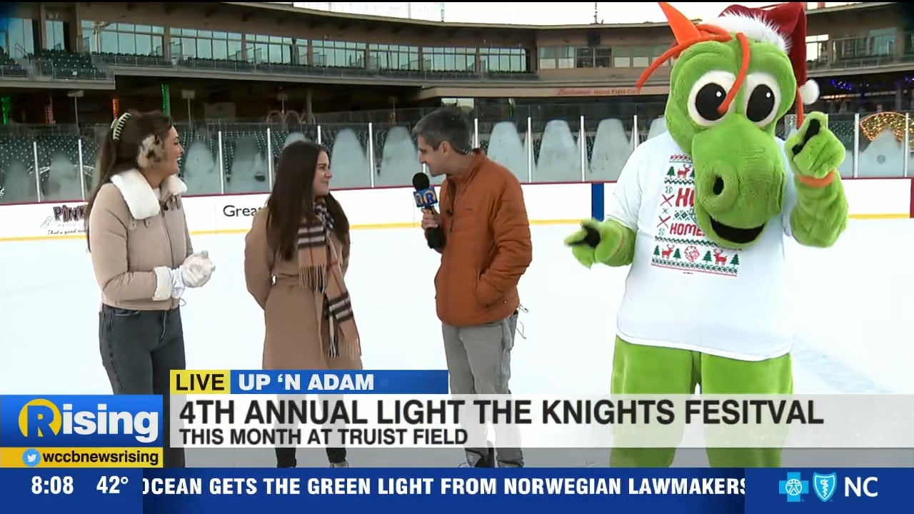 Up 'n Adam: Light The Knights - WCCB Charlotte