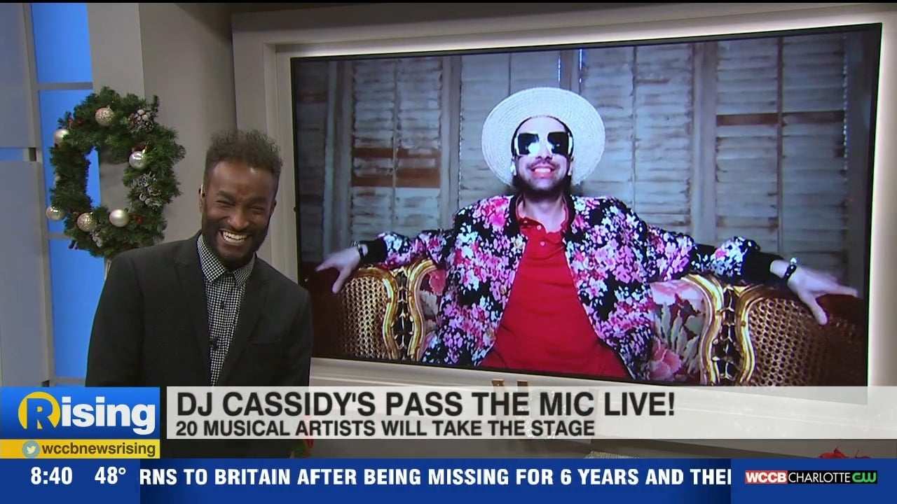 DJ Cassidy Passes The Mic To Rising's Joe Duncan - WCCB Charlotte