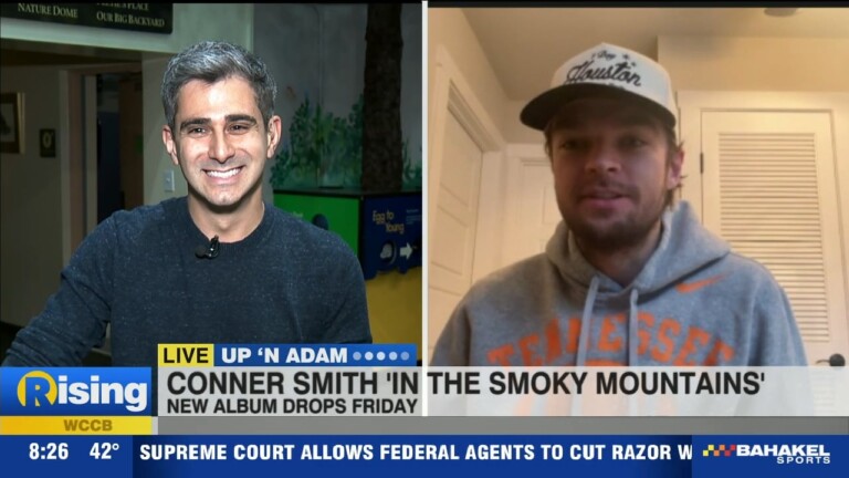 Conner Smith Talks Debut Album "Smoky Mountains" - WCCB Charlotte's CW