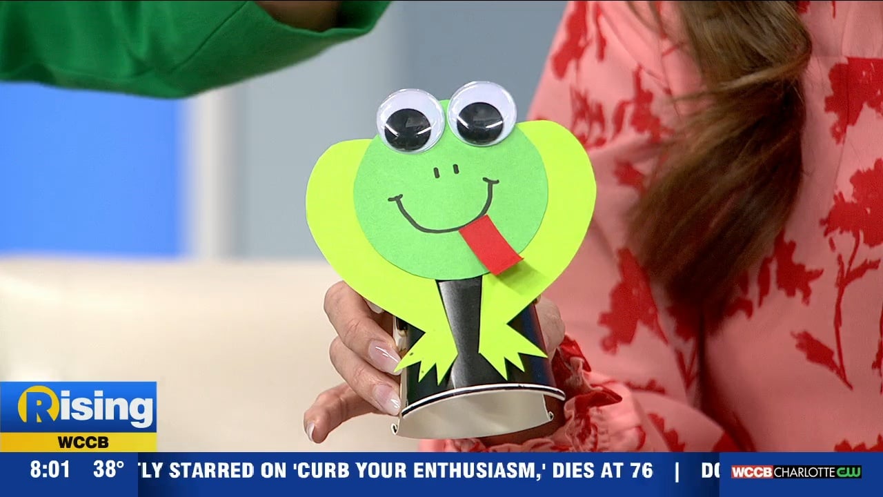 Leap Frog Craft for Leap Day - WCCB Charlotte
