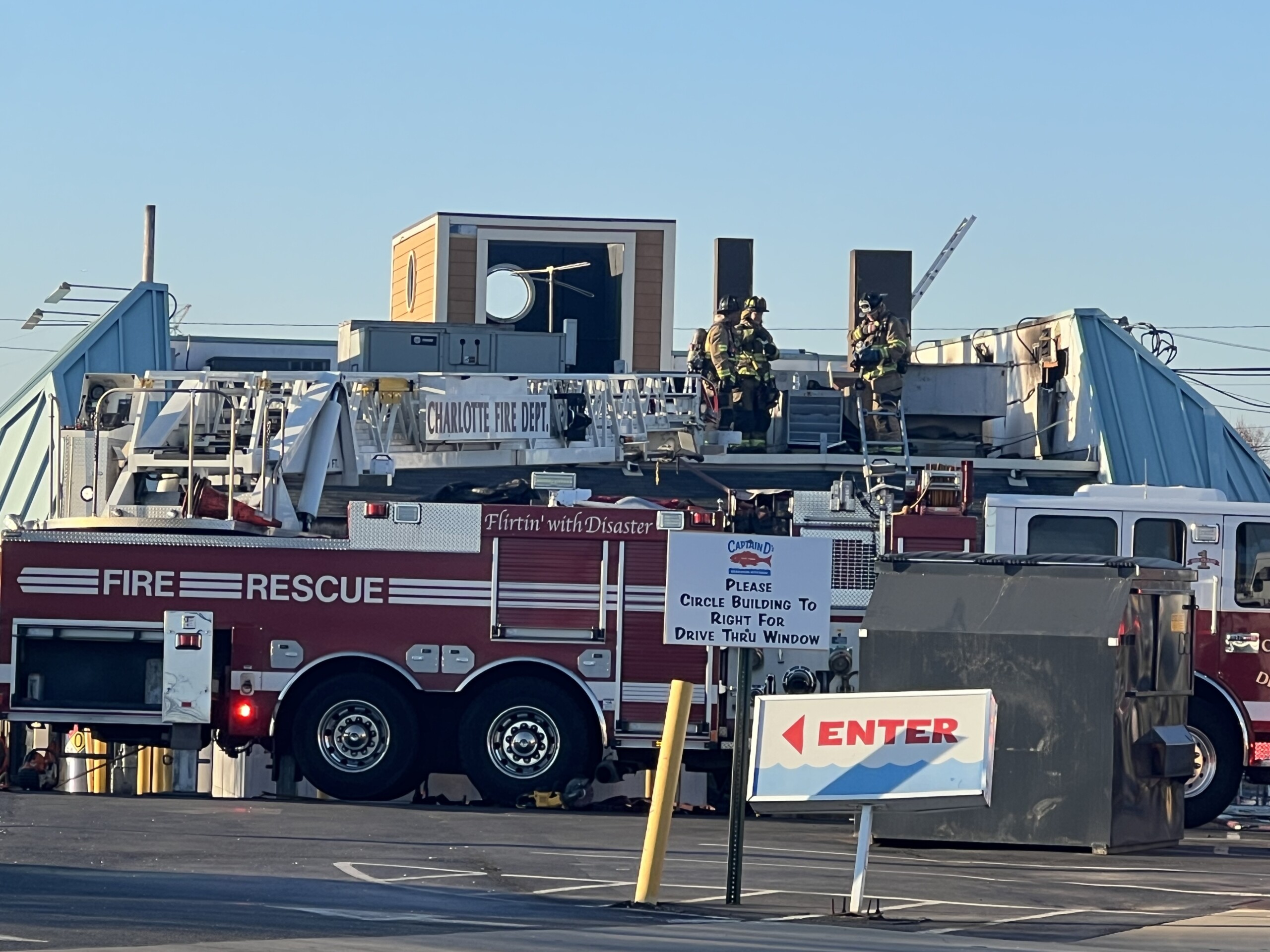 Charlotte Fire Department Responding To Restaurant Fire In South ...