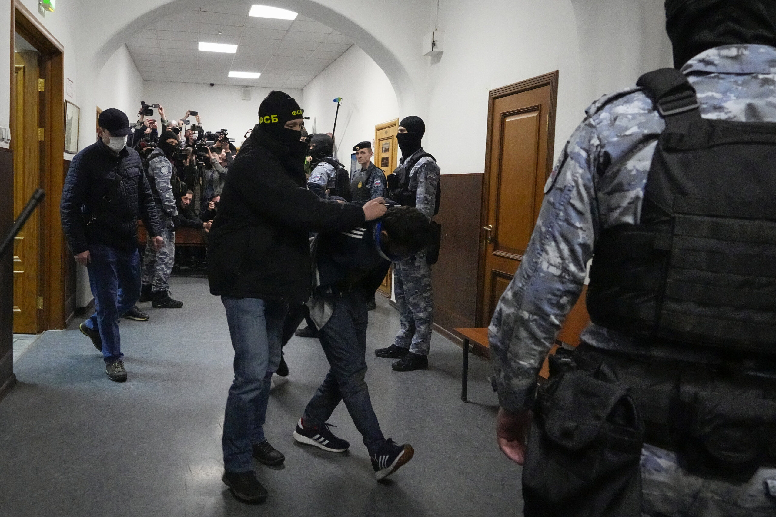 Russia Concert Hall Attack Suspects Appear In A Moscow Courtroom - WCCB ...