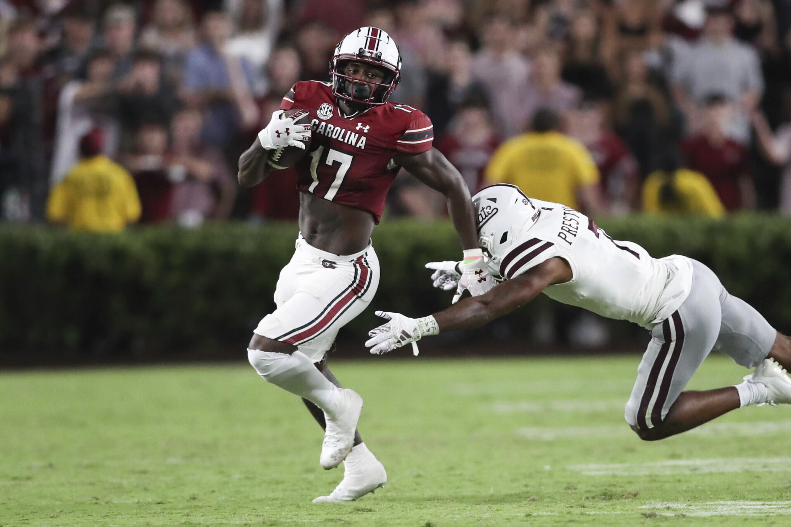 Panthers Trade Up Into First Round Of NFL Draft, Select WR Xavier ...