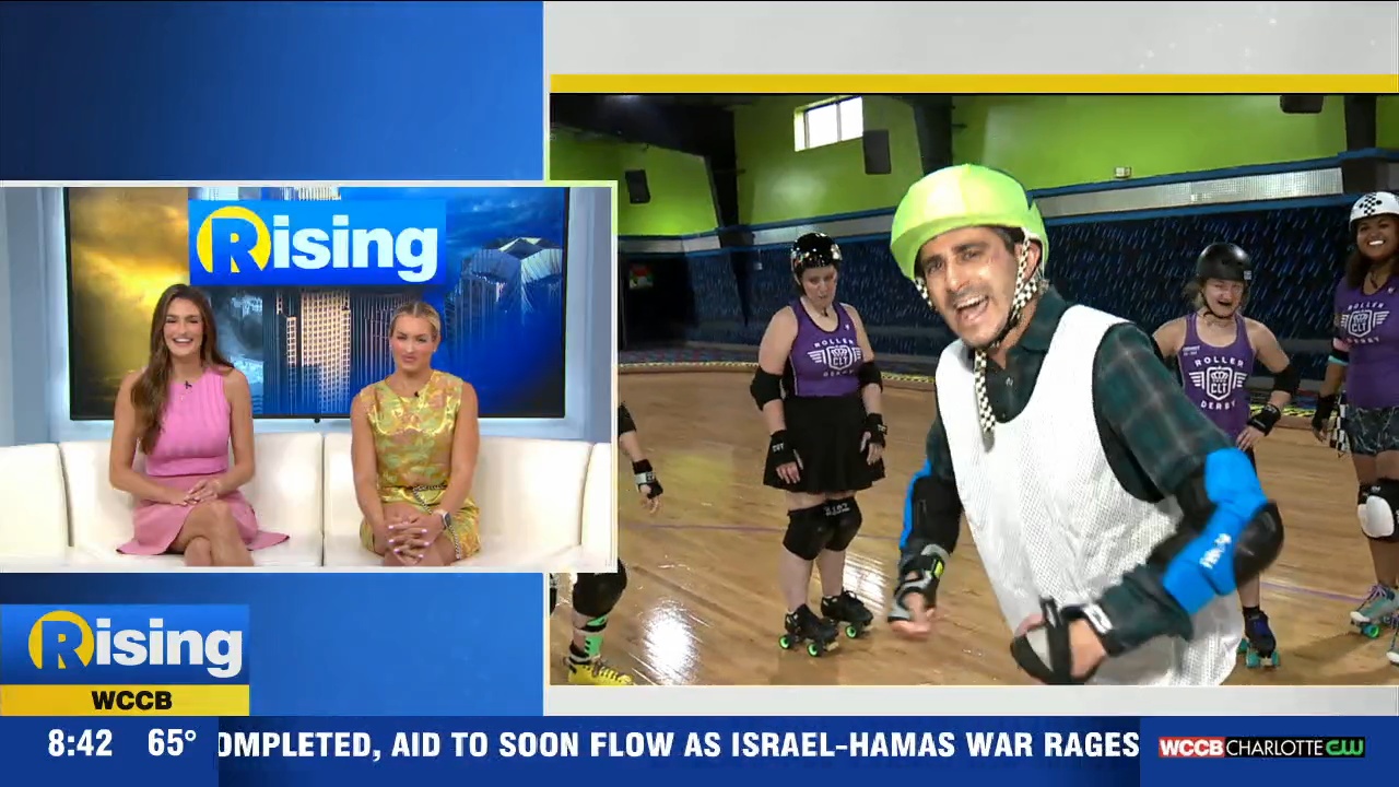 Up 'n Adam: Charlotte Roller Derby - WCCB Charlotte
