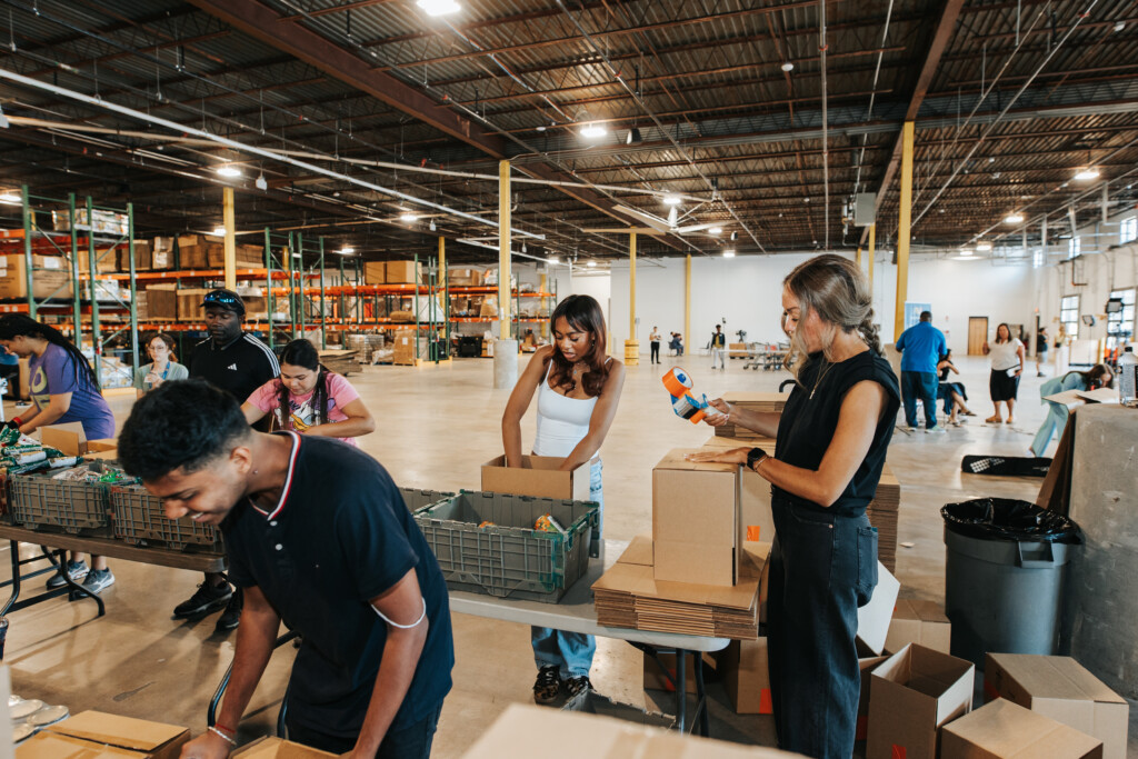 Nourish Up’s Hunger Hub Activity 6.11.24 — credit Kenny Richmond for ...