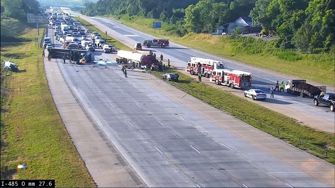 One Killed, Another Airlifted In Serious Crash That Shut Down I-485 In ...