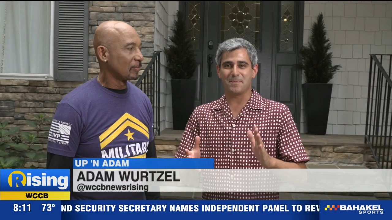 Up 'n Adam: Military Makeover with Montel - WCCB Charlotte