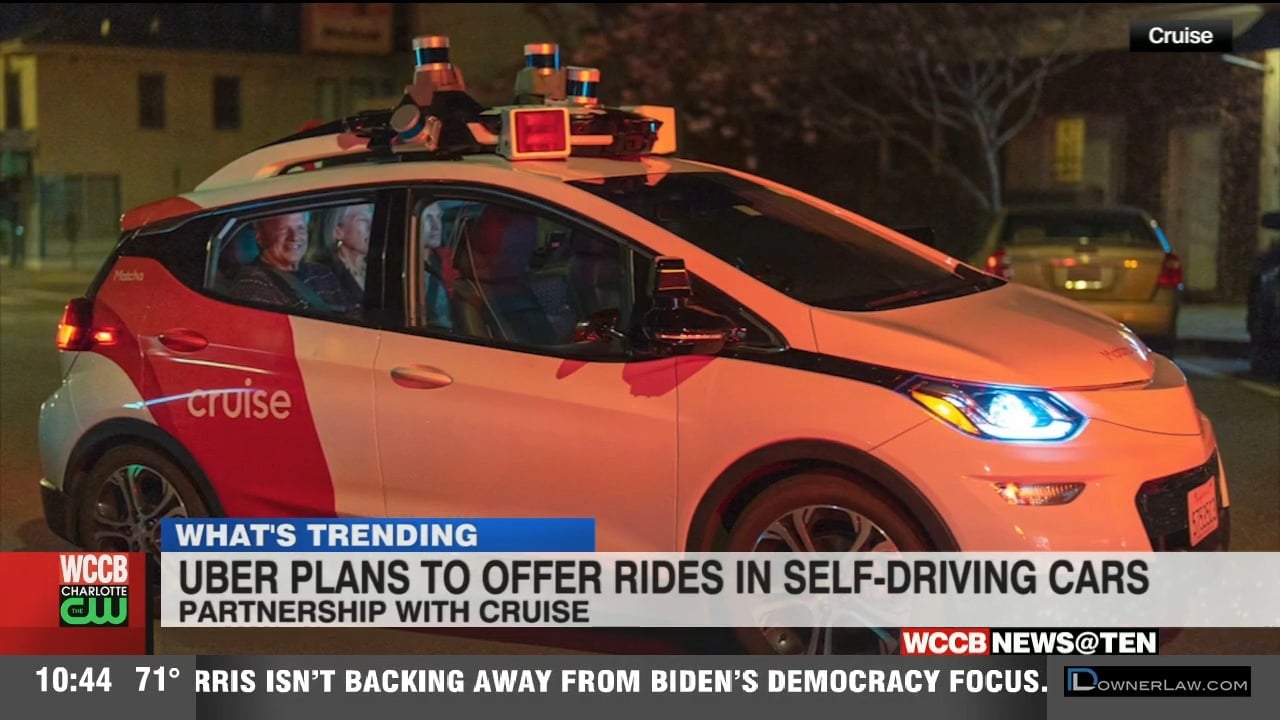 Uber Plans To Offer Rides In Self-Driving Cars - WCCB Charlotte's CW