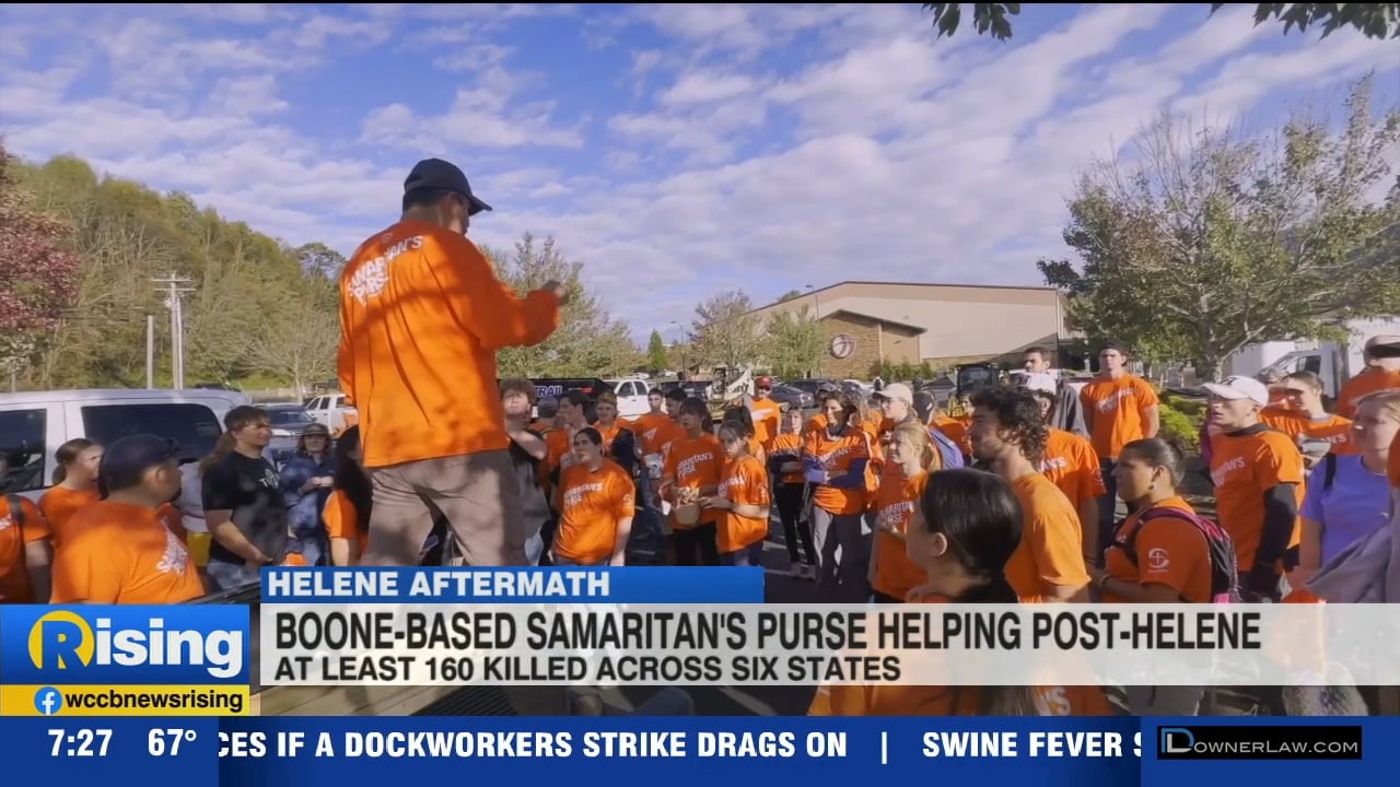 Samaritan's Purse on Helene Relief Efforts - WCCB Charlotte