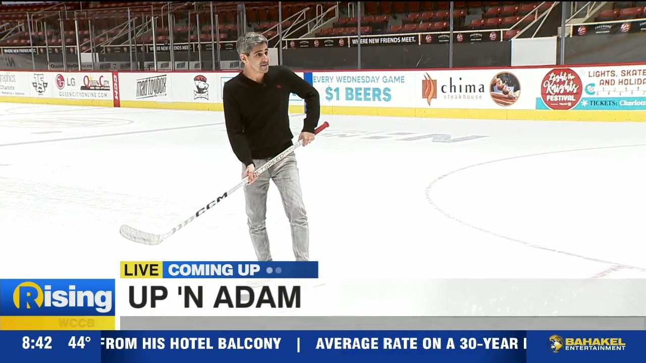 Up 'n Adam: Charlotte Checkers Opening Weekend - WCCB Charlotte