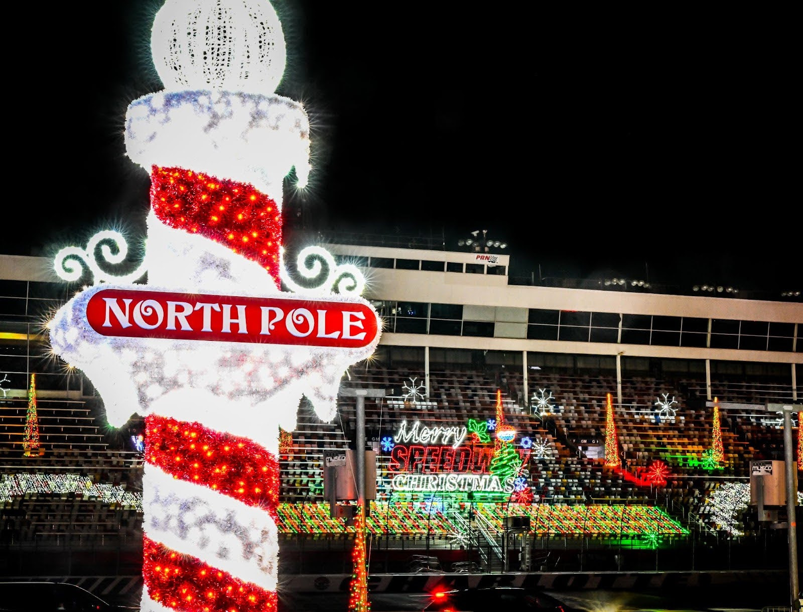Speedway Christmas continues to dazzle at Charlotte Motor Speedway ...