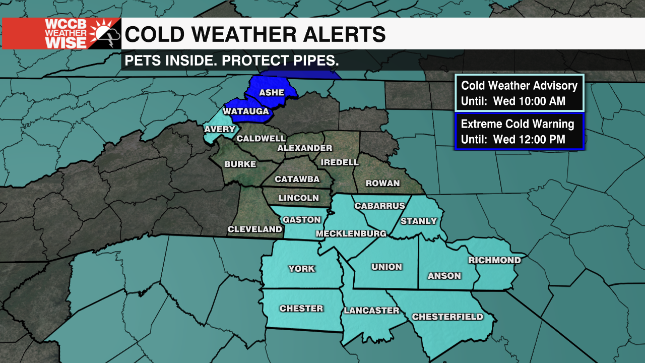 Cold Weather Advisory - WCCB Charlotte's CW