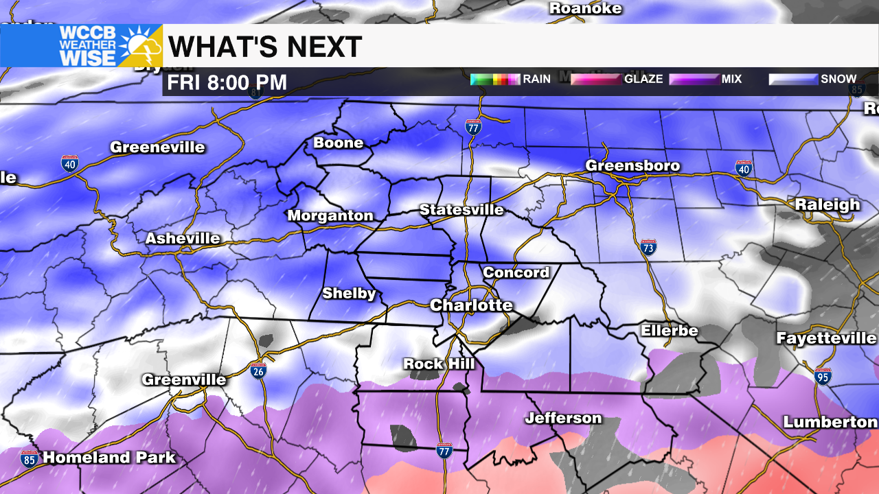 3AM Graf Longer Range 4km High Res - WCCB Charlotte's CW
